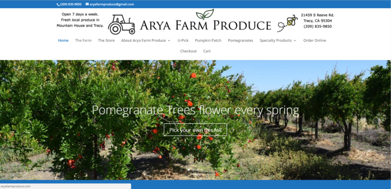 Arya Farm Produce - Smart Online Order